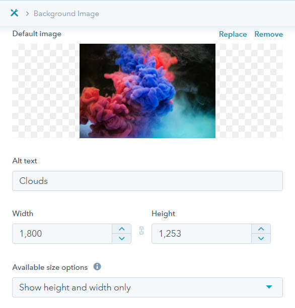 Add a background image to your HubSpot email template